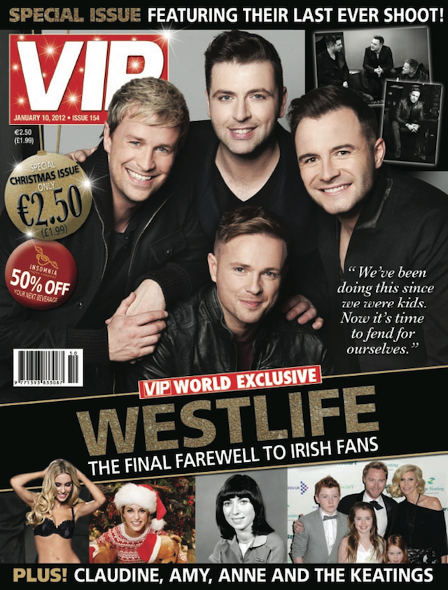 westlife - VIP Magazine