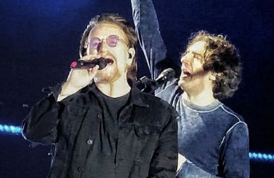 Bono joins Snow Patrol on stage for surprise duet during Northern ...