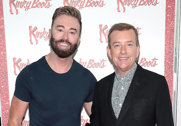 Alan Hughes and husband Karl Broderick enjoy date night in Dublin - VIP ...