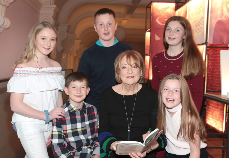 Kathleen Watkins celebrates book launch with family and famous friends ...