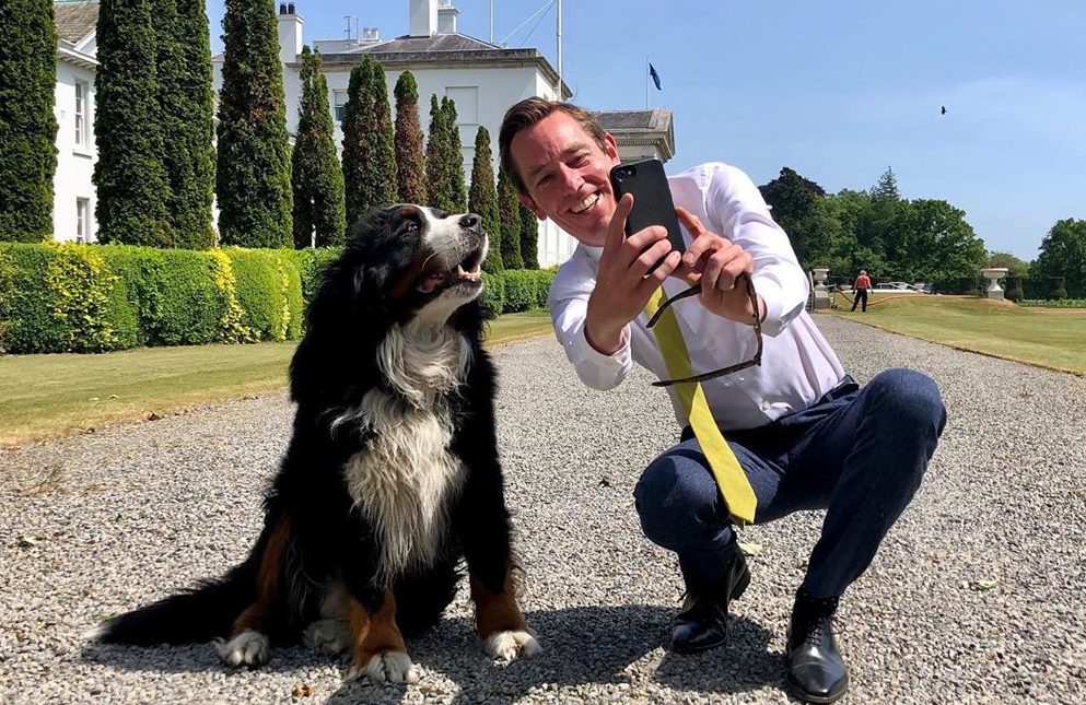 Ryan Tubridy spends his birthday at Áras an Uachtaráin - VIP Magazine