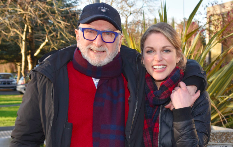 Amy Huberman pays heartfelt tribute to dad on his 82nd birthday - VIP ...
