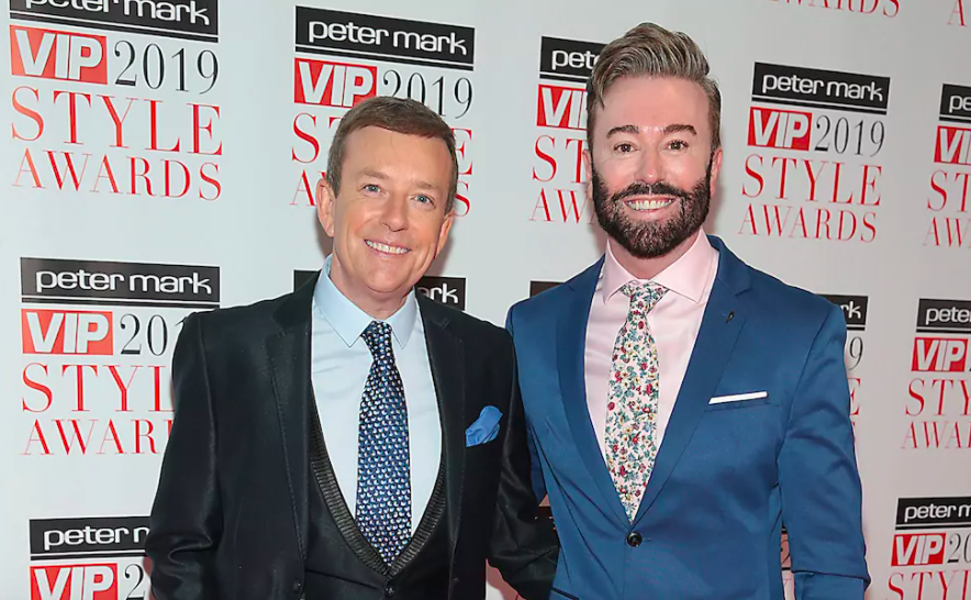 Alan Hughes and Karl Broderick share rare wedding snaps as they ...
