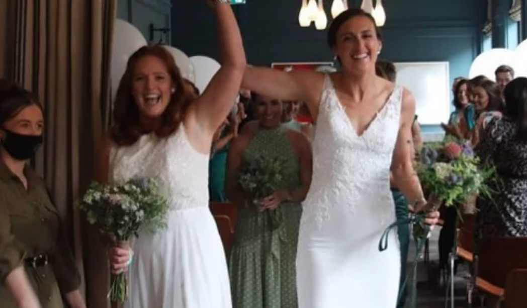 Dublin GAA player Hannah Tyrrell marries partner Sorcha Turnbull in ...