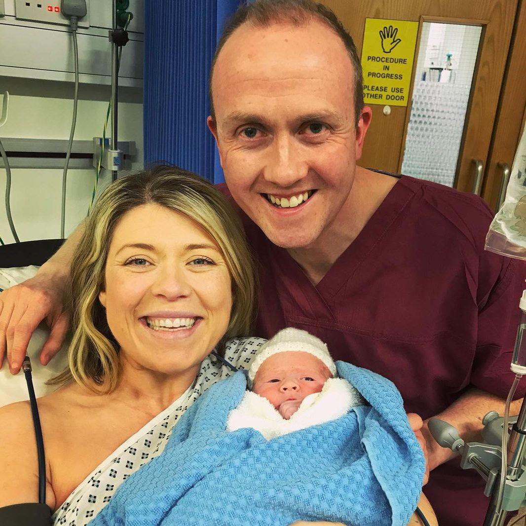 Ireland AM's Ger Treacy has welcomed her first child into the world ...